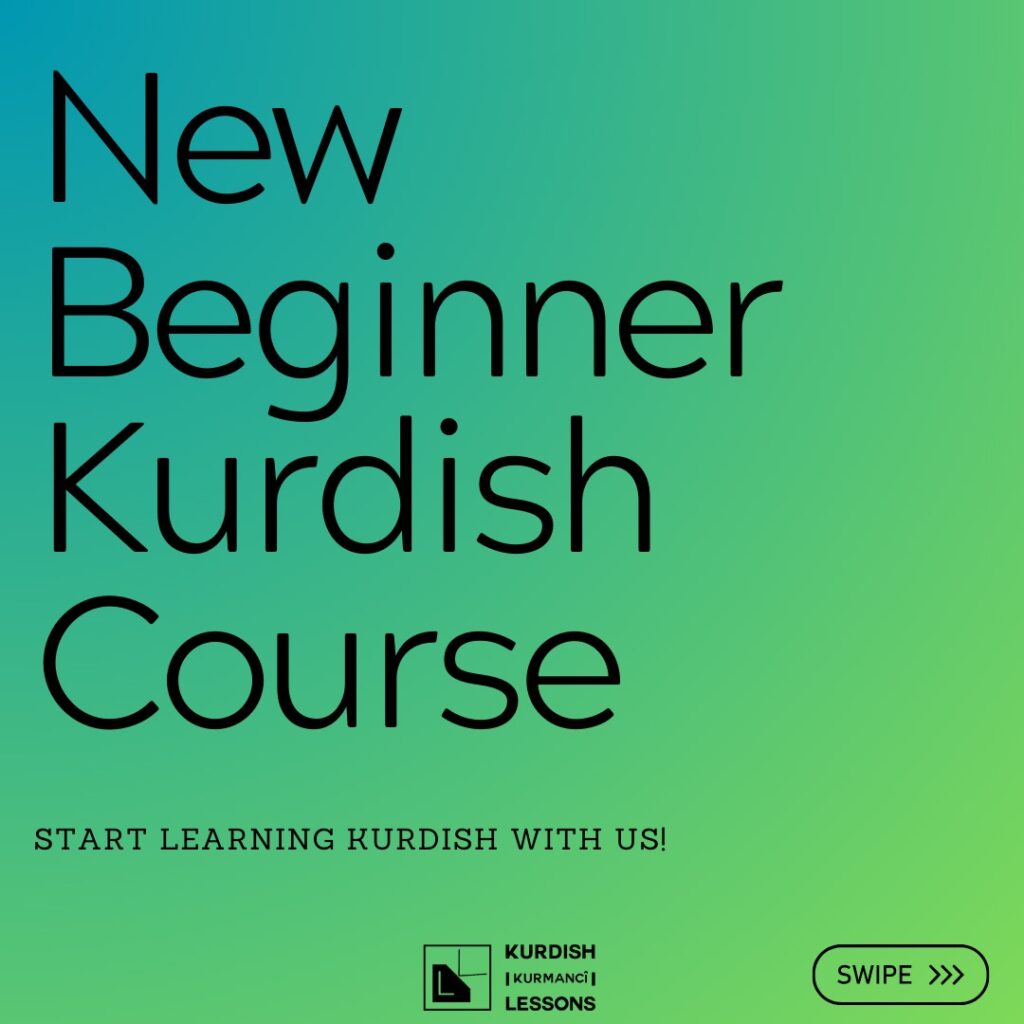 Sorani Kurdish Beginner [LIVE CLASSES] Course (starts on September 02 ...