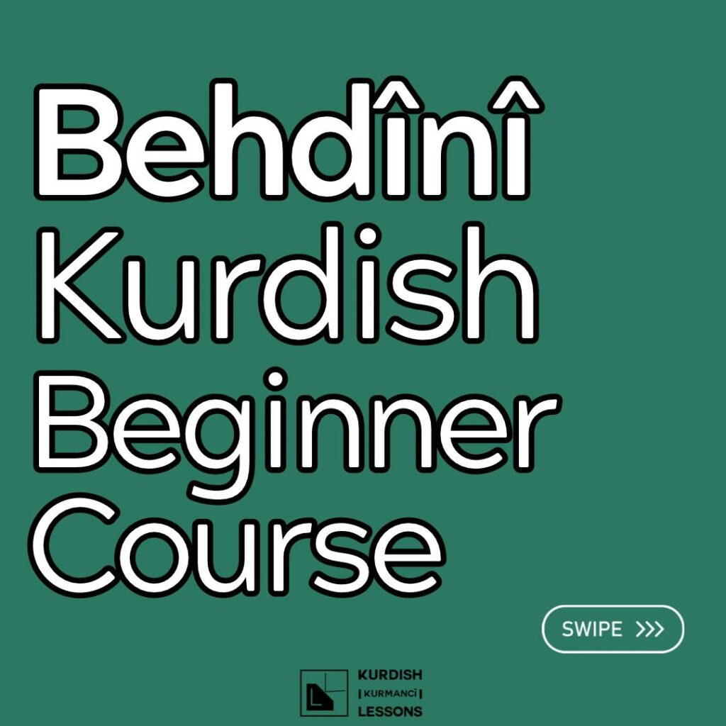 Beginner [LIVE CLASSES] Course (starts on September 09, 2023) - Kurdish ...